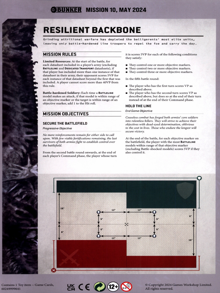 White Dwarf Bunker Mission 10 - Resilient Backbone | PDF