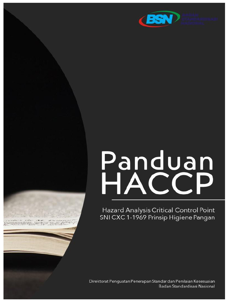 Panduan HACCP SNI CXC 1-1969 Prinsip Higiene Pangan | PDF