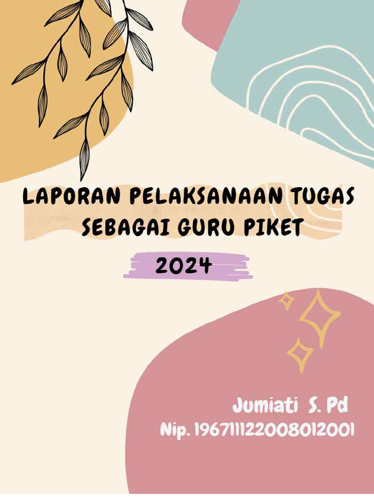 Contoh Laporan Piket | PDF