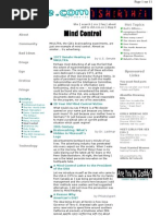 MK-Ultra: Unveiling Mind Control | PDF | Violence | Unrest