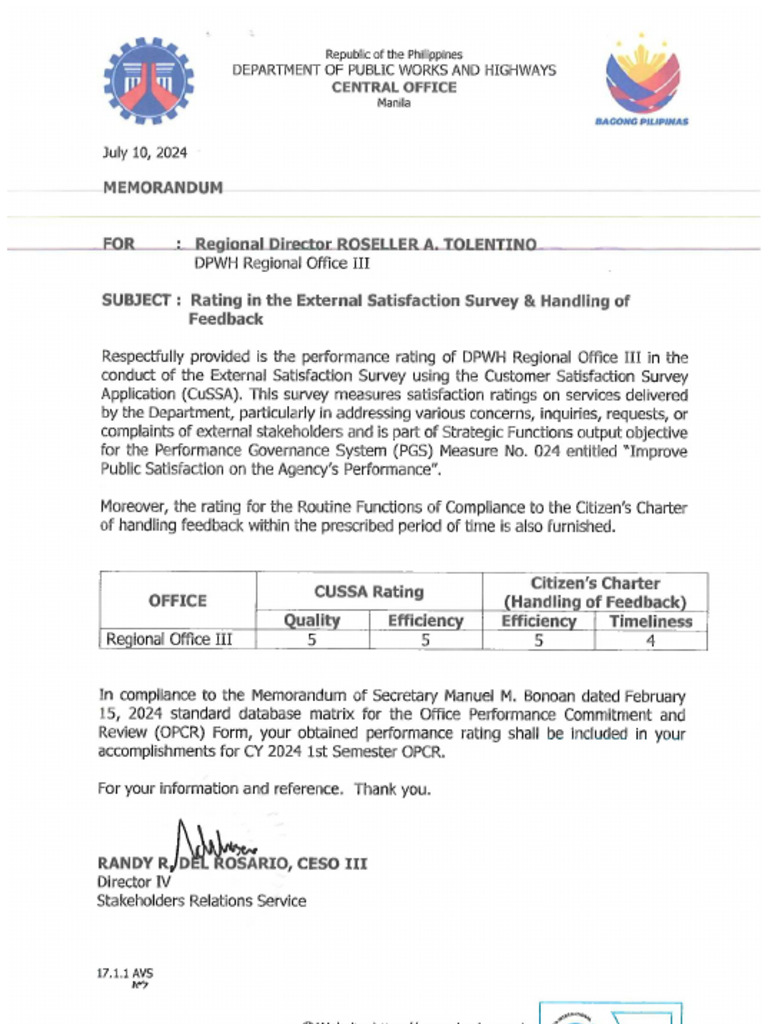 Region III Rating | PDF