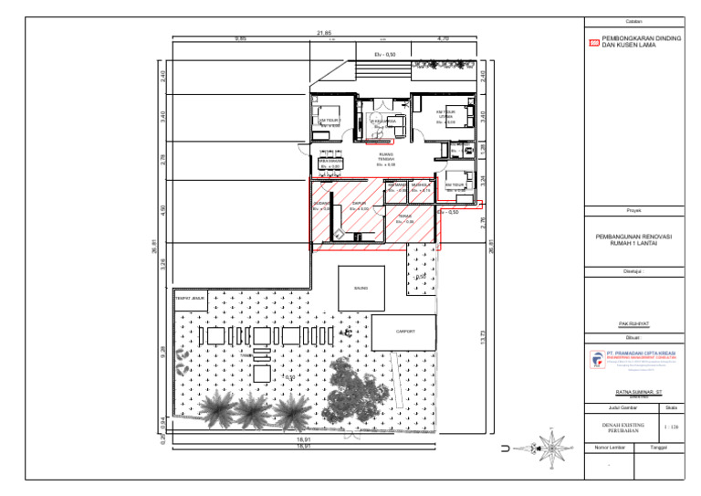 Denah Existing | PDF