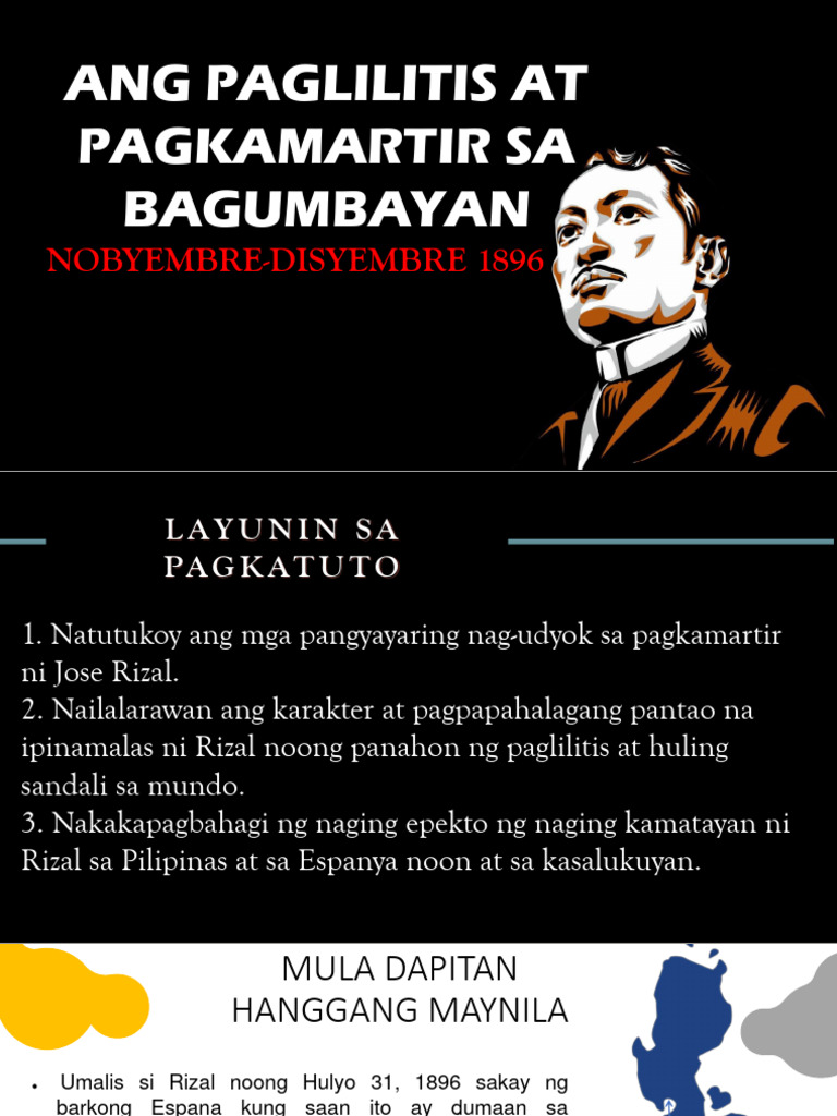 Aralin 10-11 Pag-Araesto, Paglilitis at Pagkamatay Ni Rizal | PDF
