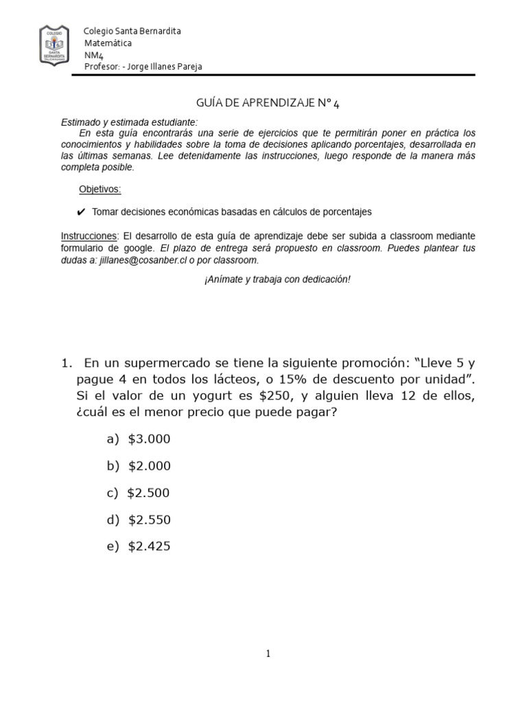 Matematica 7 | PDF | Economias
