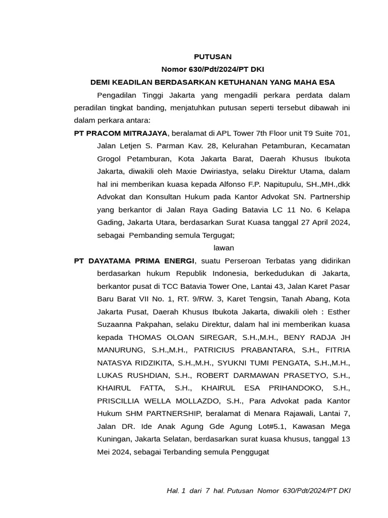 Salinan Putusan | PDF