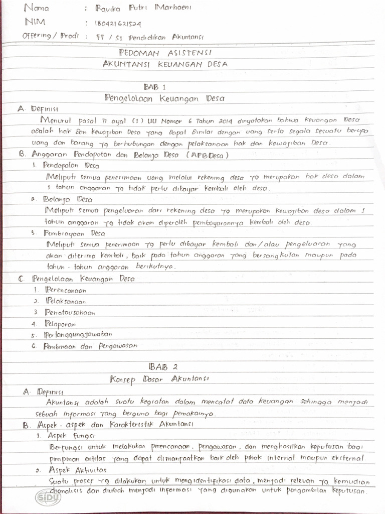 Resume Materi | PDF