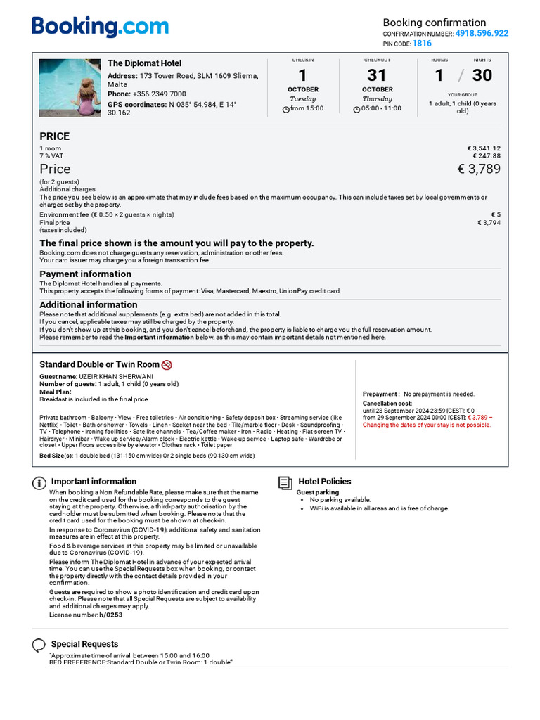 Confirmation-2 | PDF | Payments