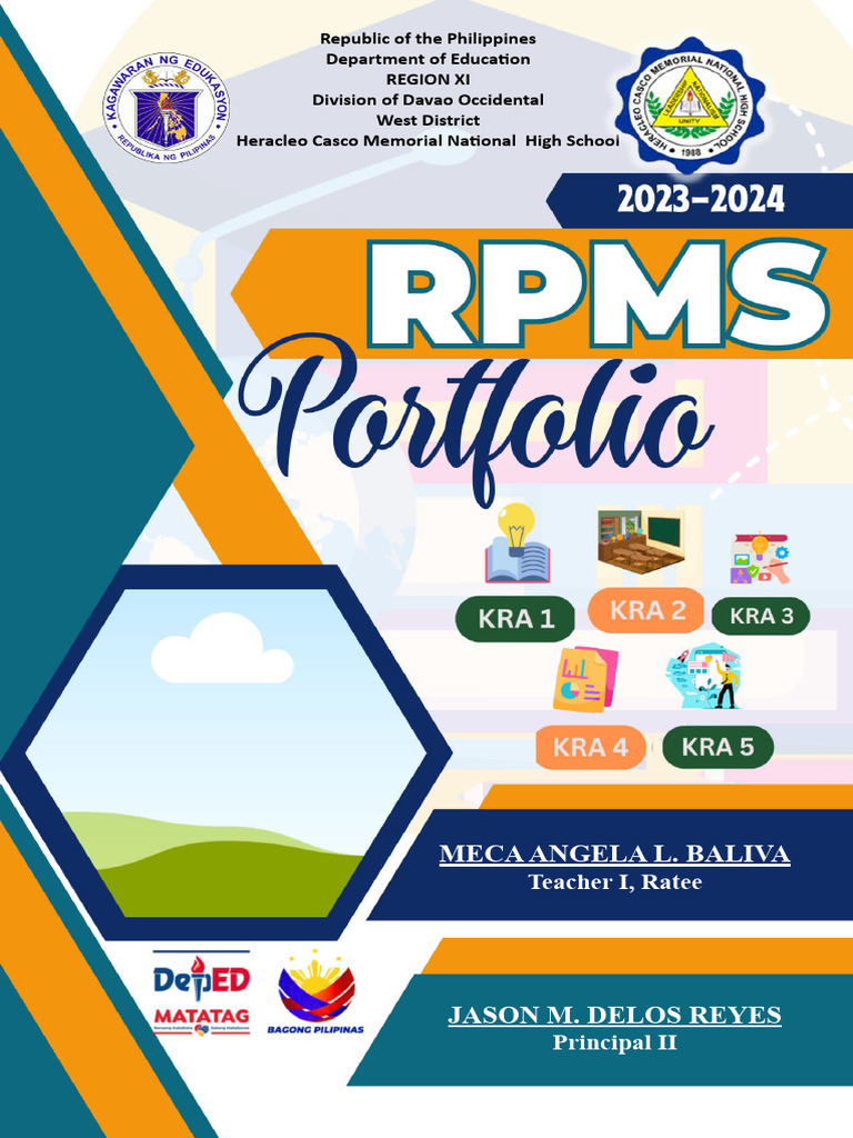 RPMS PORTFOLIO | Download Free PDF | Educational Assessment | Learning