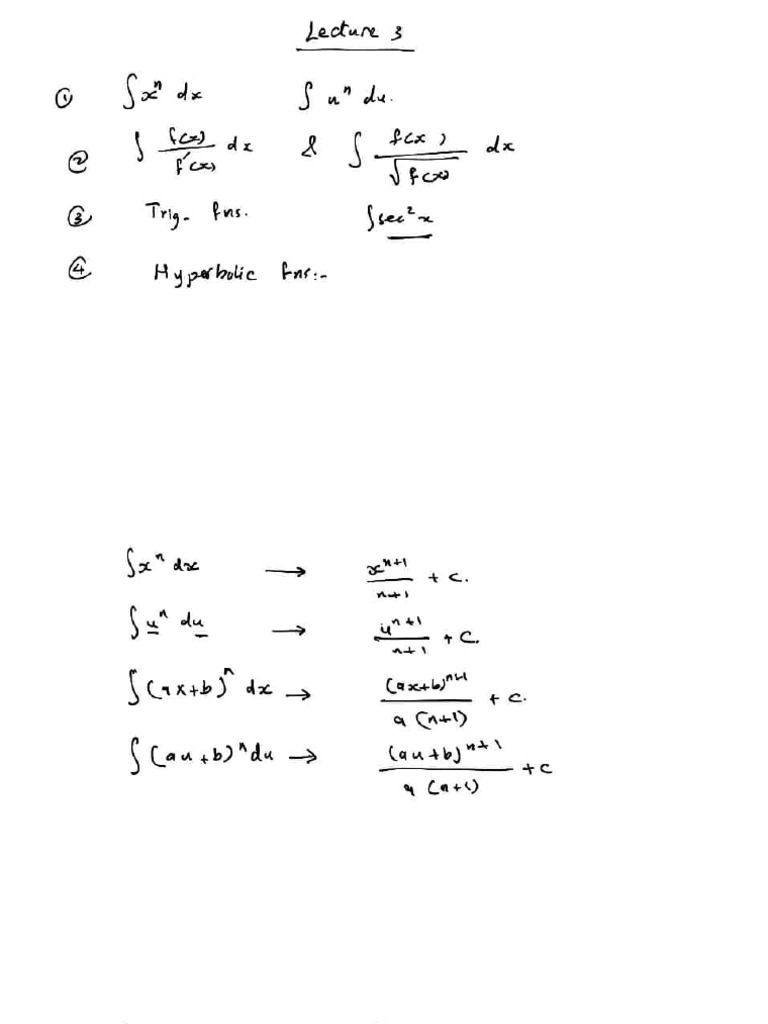 Lecture 3 Math 2 | PDF