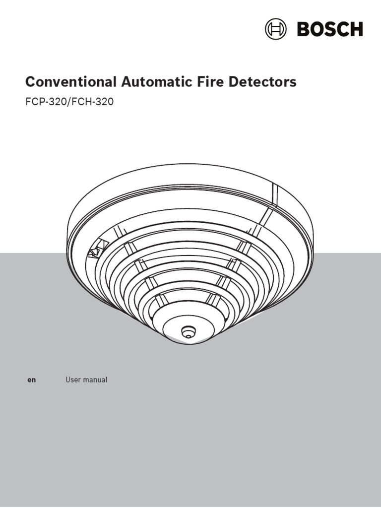 FCP 320 FCH 320 Operation Manual enUS 9007200522696971 | PDF | Sensor | Smoke