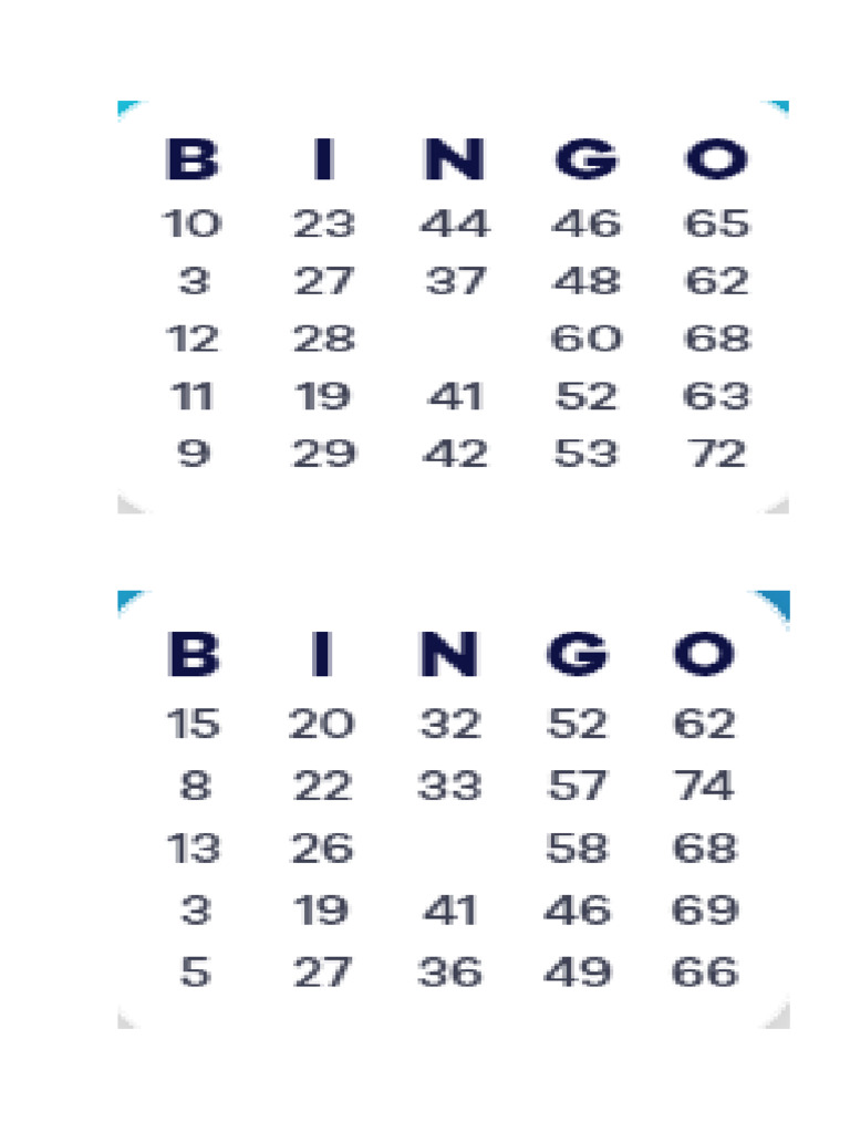 Bingo 2 | PDF