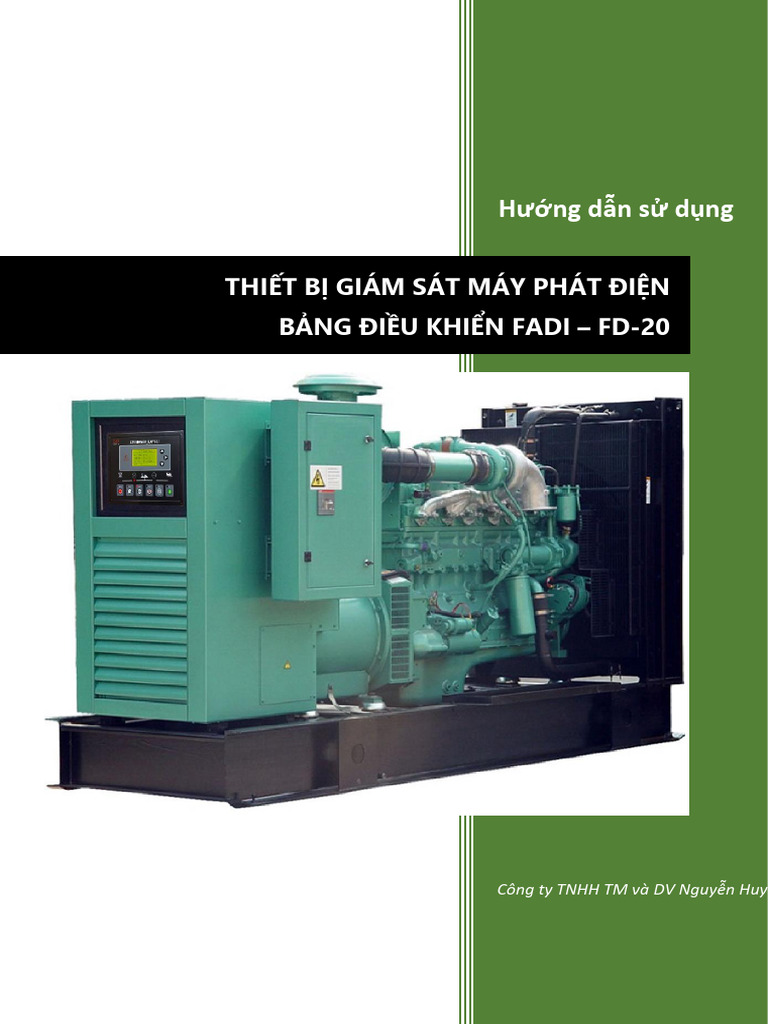 Hdsd Bảng Điều Khiển Fadi Fd-20 | PDF