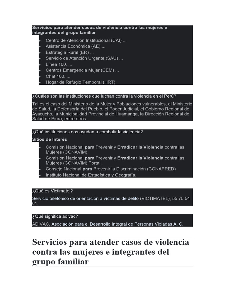 La Violencia | PDF | La violencia contra las mujeres | Violencia