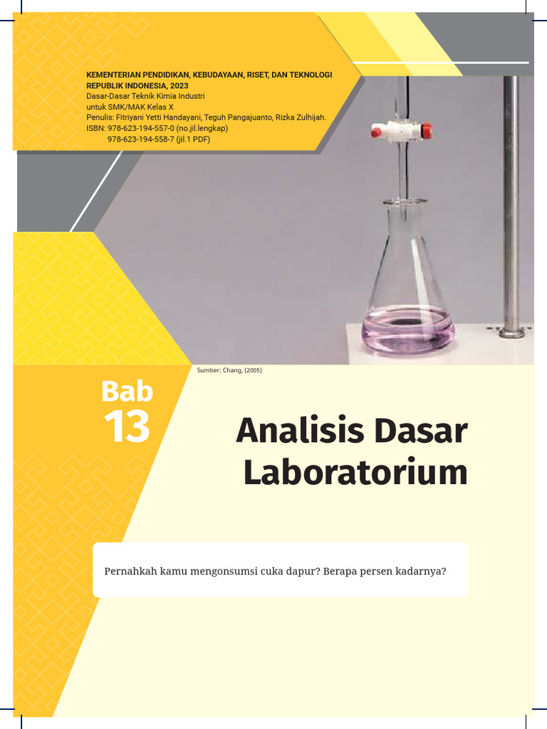 Buku Murid Dasar-Dasar Teknik Kimia Industri - Dasar-Dasar Teknik Kimia Industri Buku Siswa MAK ...