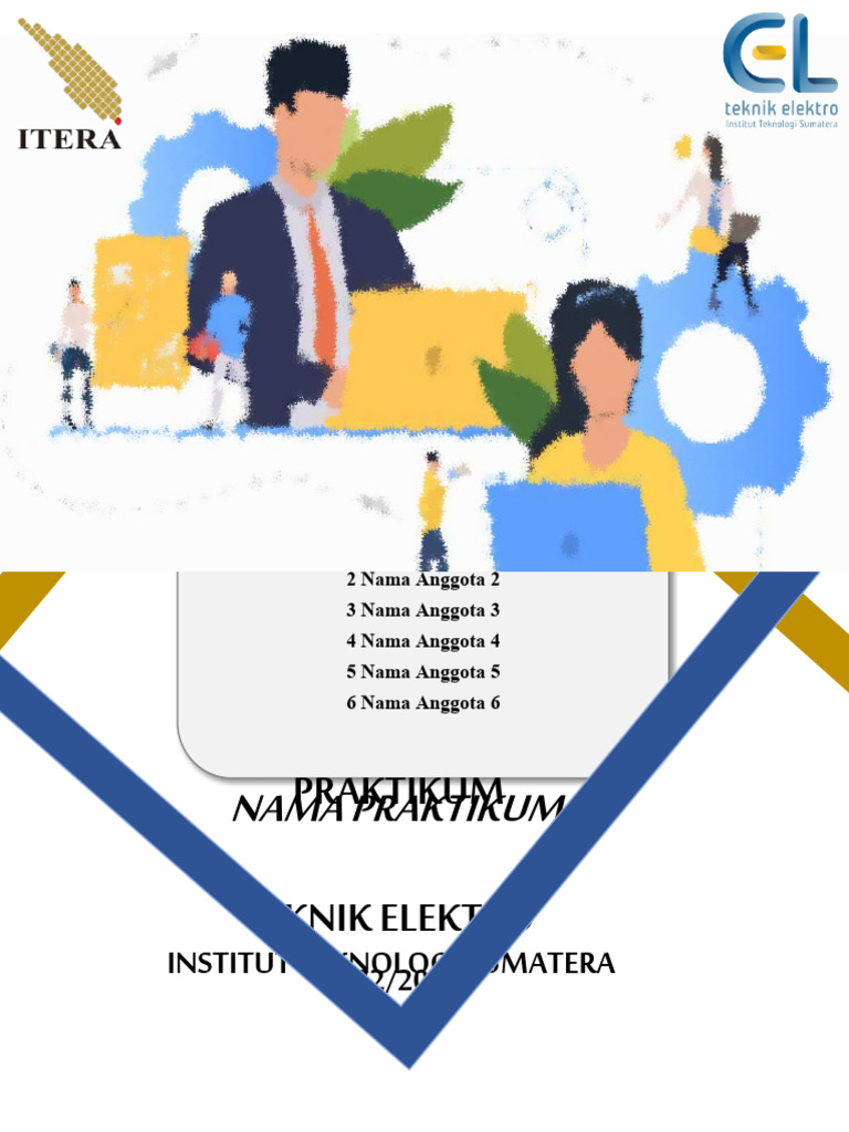 Format Laporan Praktikum Teknik Elektro ITERA | PDF
