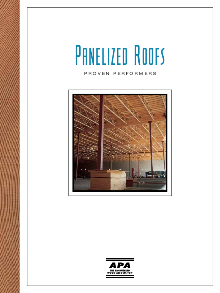 Panelized Roofs G630 | PDF | Truss | Roof