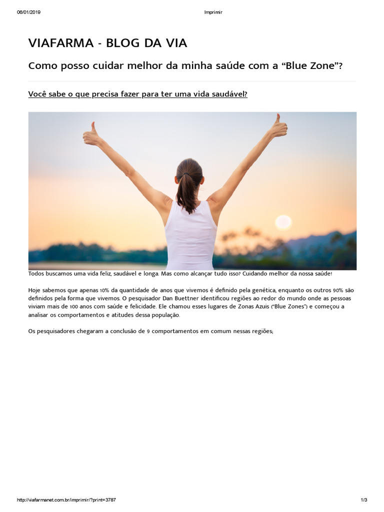 Blue Zones | PDF