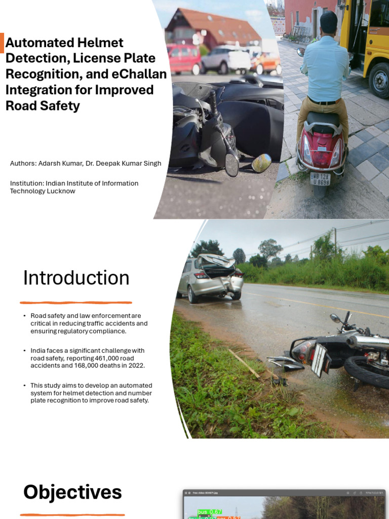 Helmet Detection And Number Plate Recognisation Pdf Optical Character Recognition Deep
