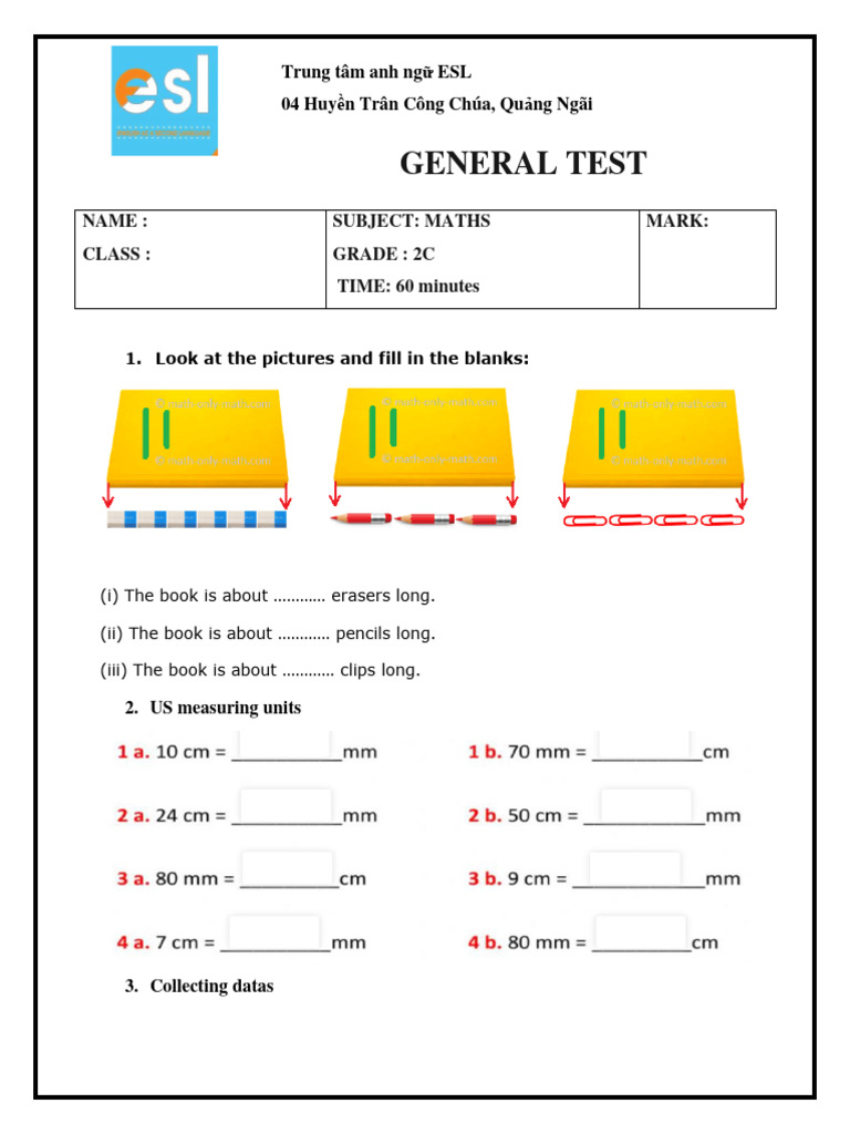 Grade 2 Math Test | PDF