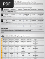 Heather Robertson 12-Week Workout Plan | PDF | High Intensity Interval ...