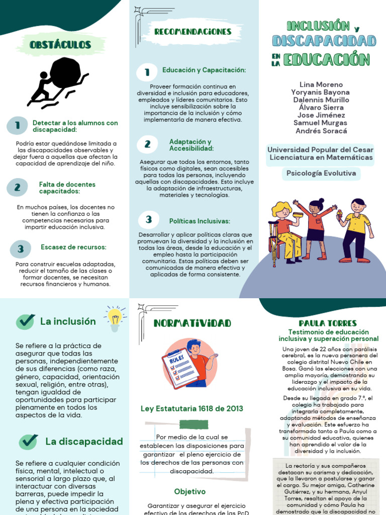 Folle To | PDF | Invalidez | Inclusión (Educación)