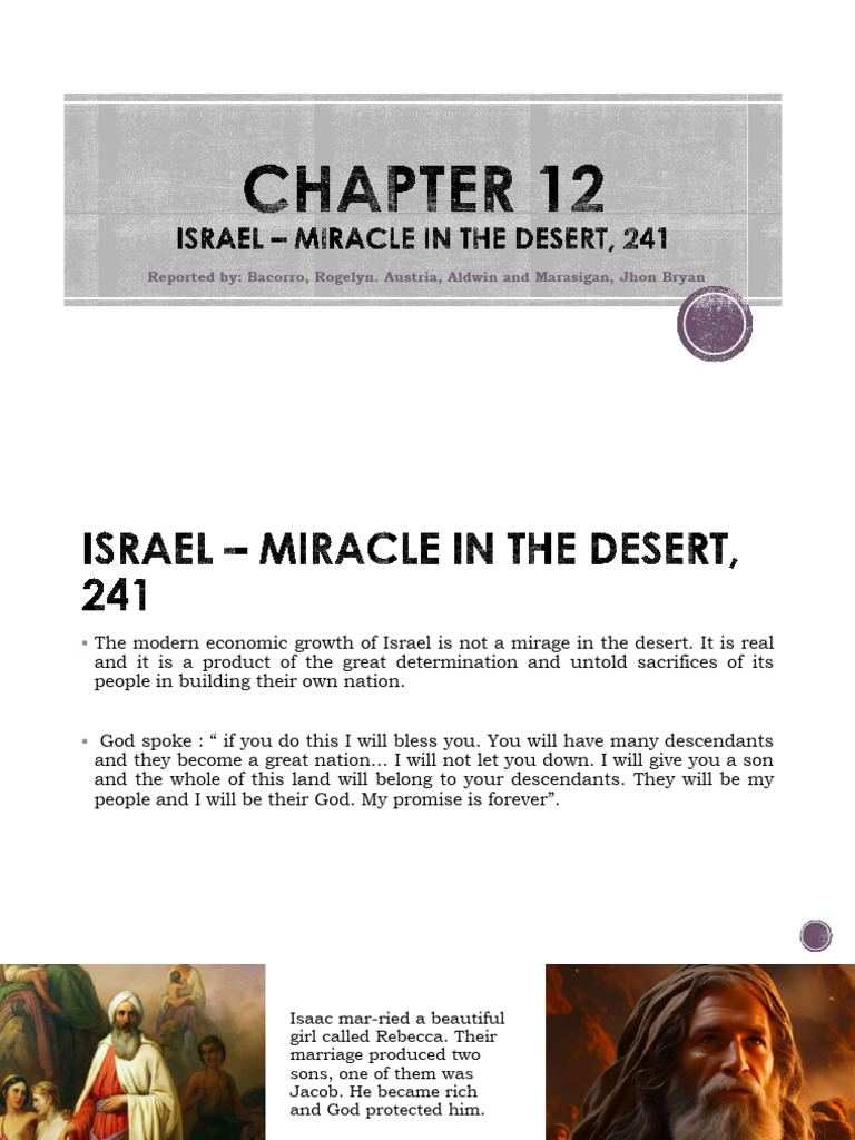 Economic Dev Chapter 12 2 | PDF | Kibbutz | Israelites