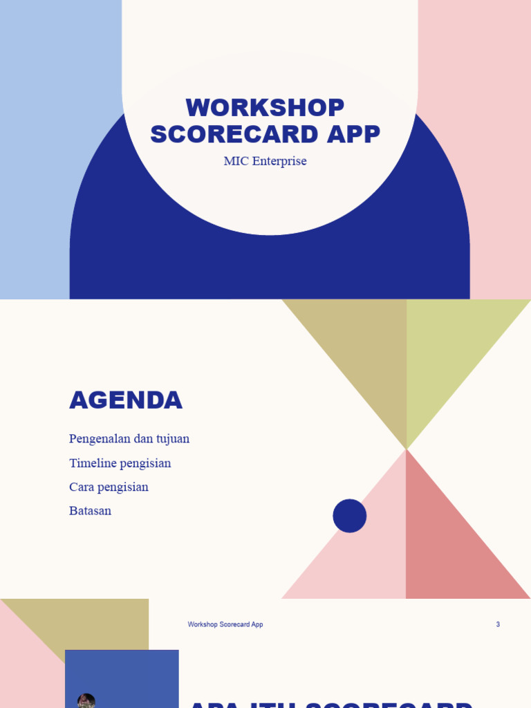 Workshop Scorecard App | PDF