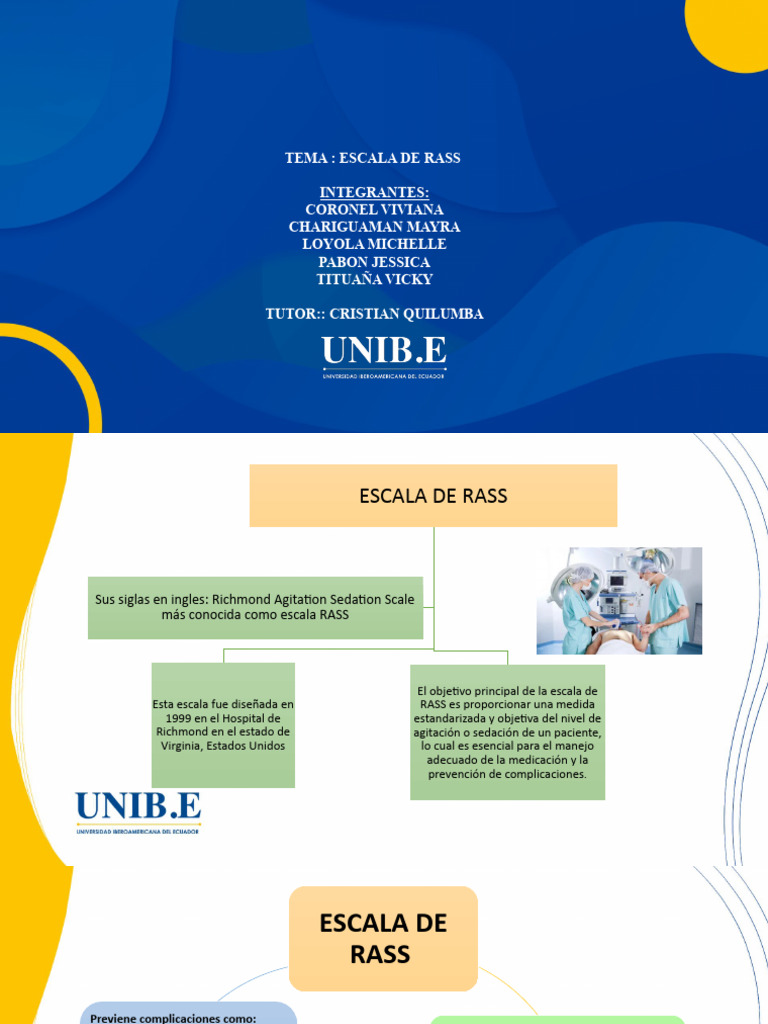 Trabajo Escala Rass | PDF