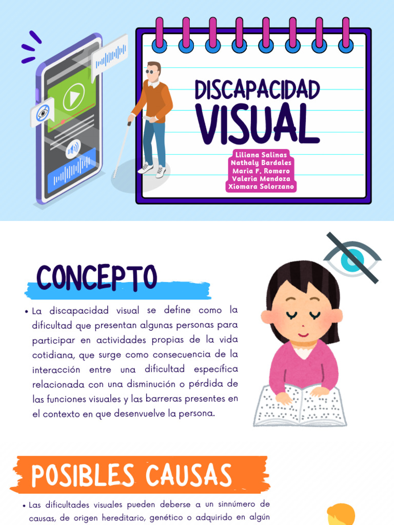 Discapacidad Visual - Tarea Física | PDF | Discapacidad visual | Evaluación