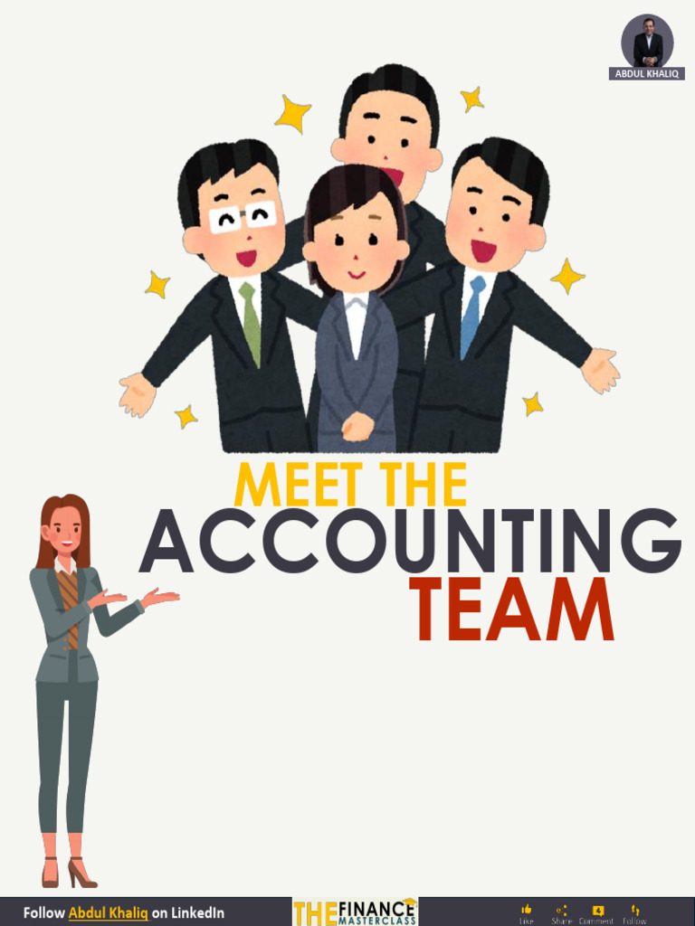 Meet The Accounting Team! | PDF | Payroll | Accounts Payable