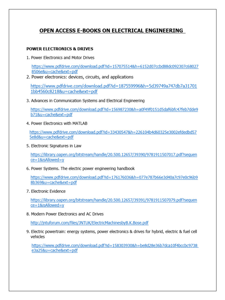 Electrical | PDF | Power Electronics | Electronics