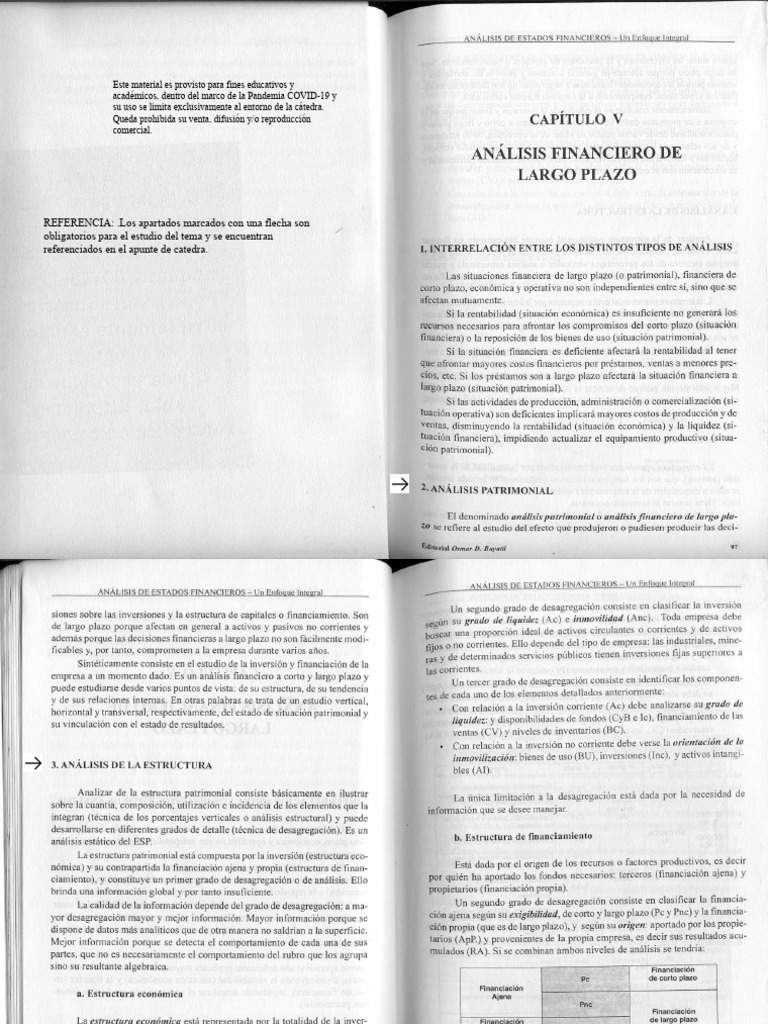 Lamattina - Análisis de Estados Financieros Cap. 5 Con Indicaciones | PDF