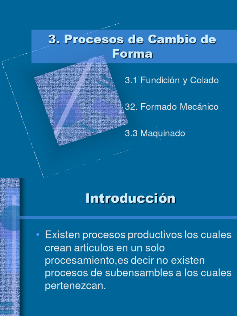 Proceso de Cambio de Forma | PDF | Forjar | Extrusión