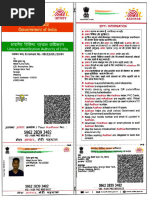Format of True Type Copy of Aadhar Card | PDF