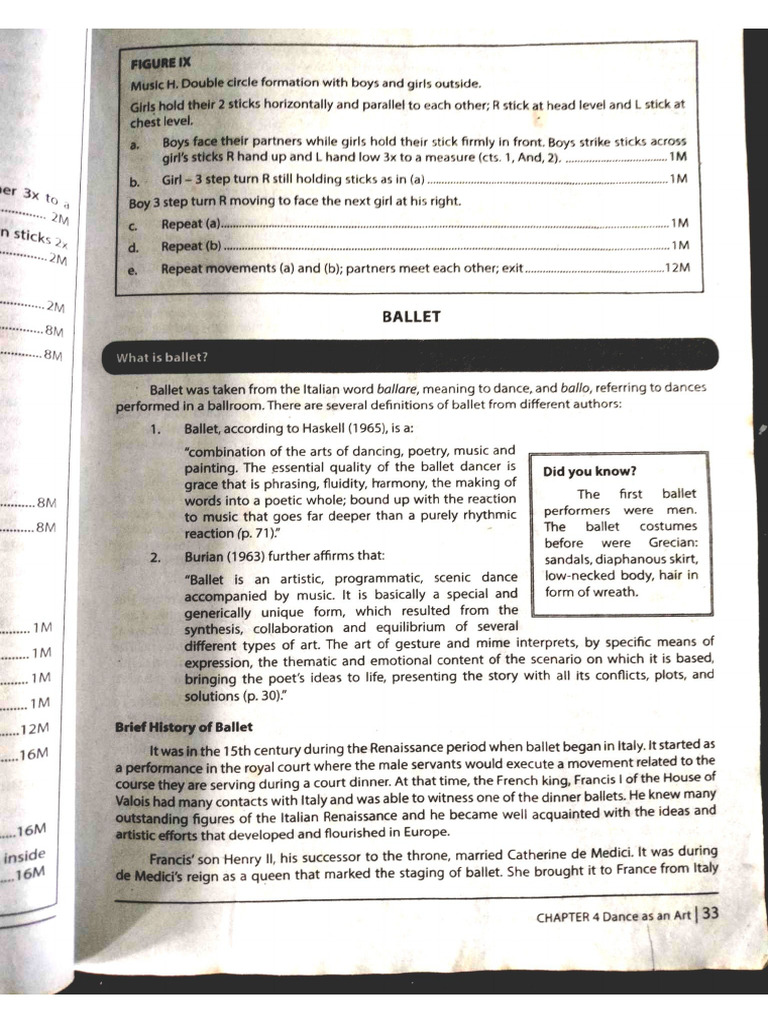 Ballet Modern Dance | PDF