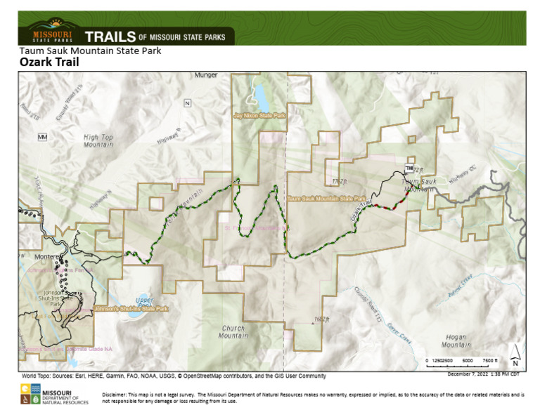 TrailMap Ozark 0 | PDF