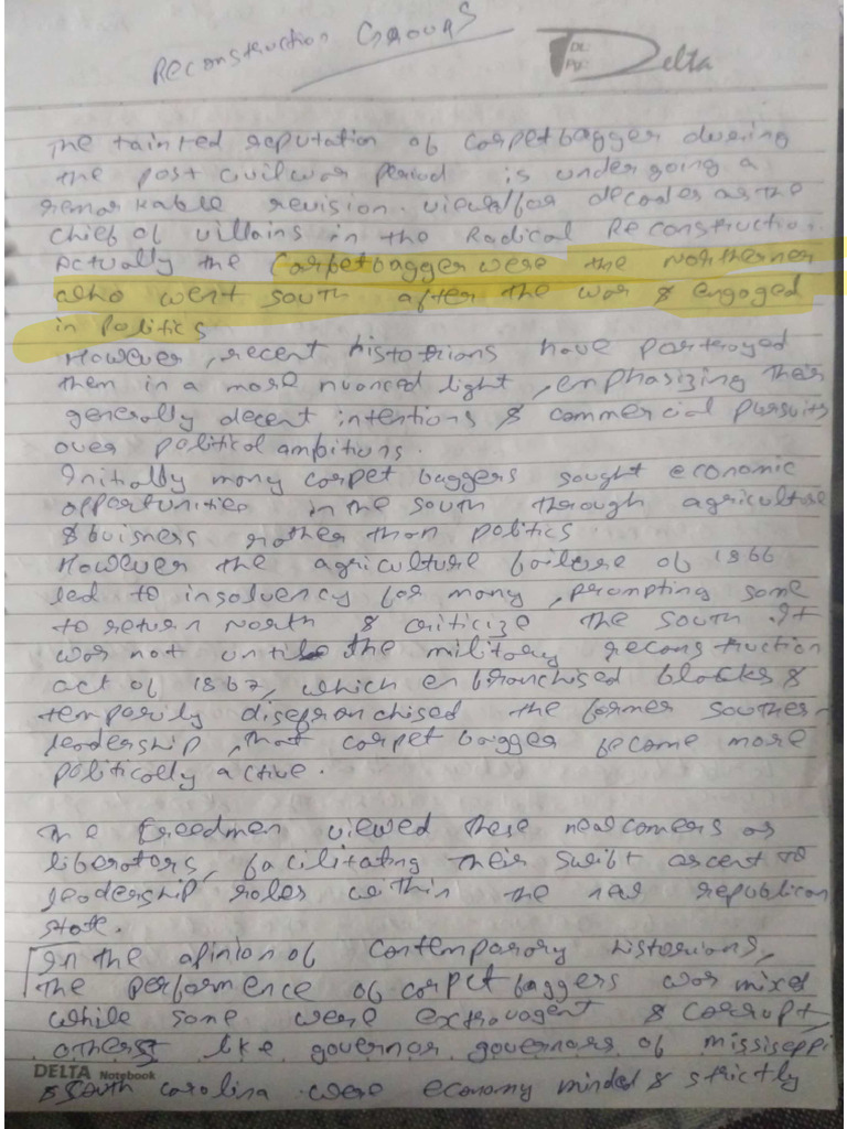 Reconstruction 2 | PDF