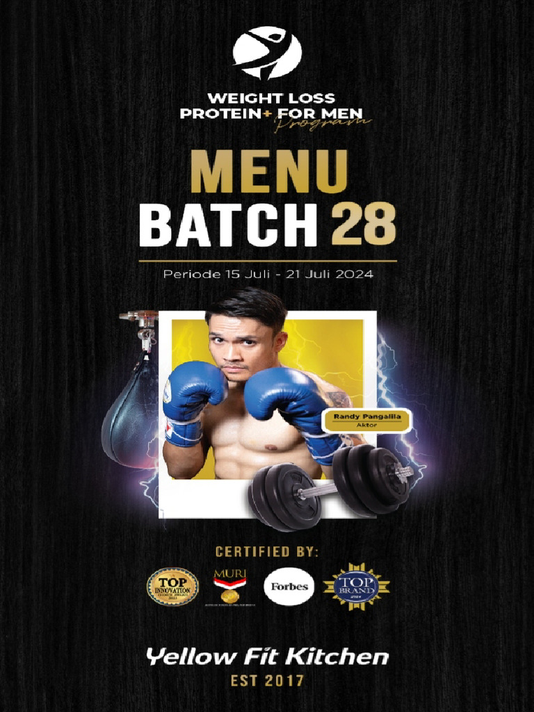 BATCH 28 WL+ Signature Menu Yellow Fit Kitchen 2024 | PDF