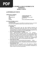 RPP Deep Learning Kimia - Perhitungan Kimia | PDF