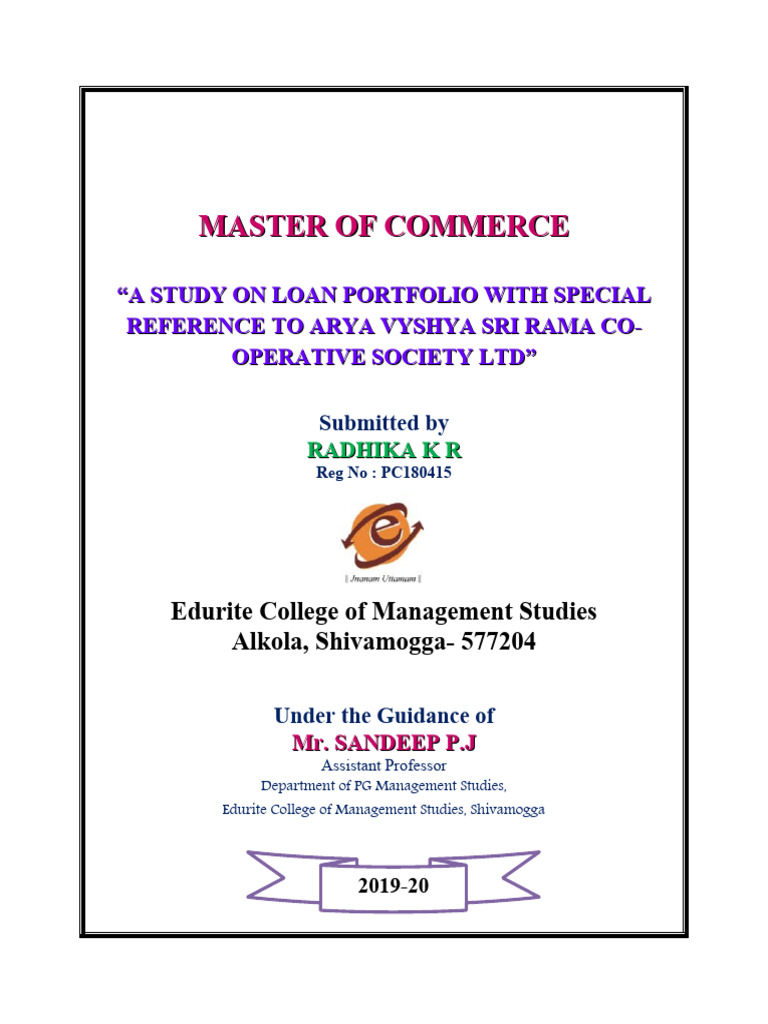 Project Front Pages | PDF | Educational Stages | Qualifications