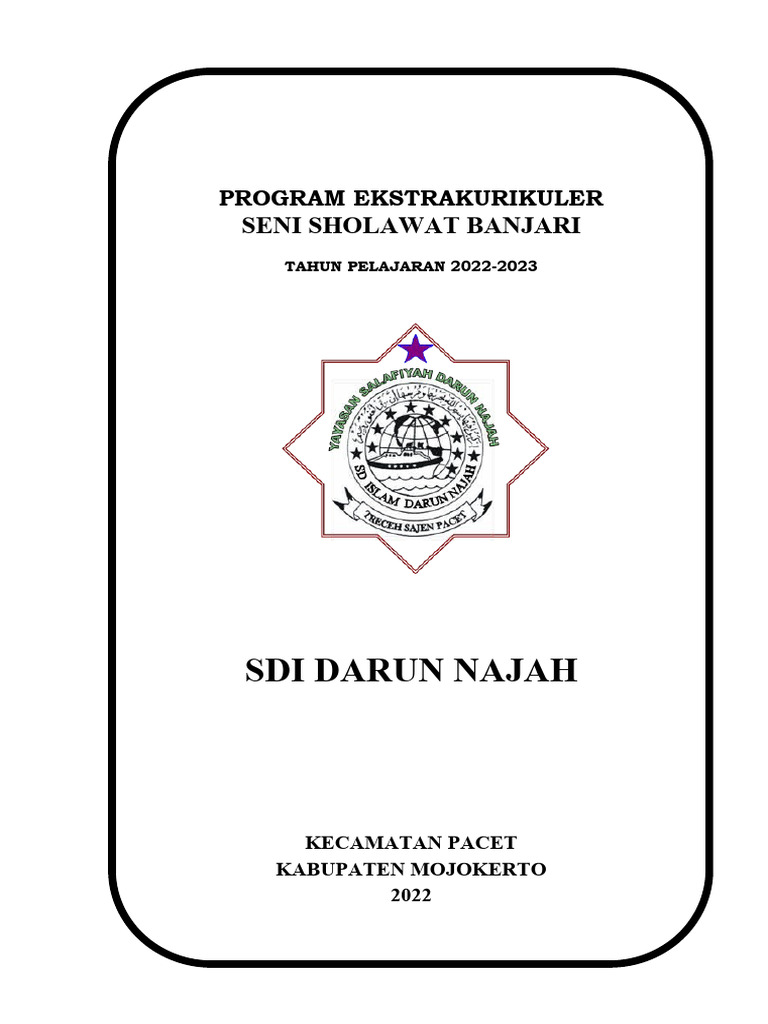 Contoh PROGRAM Ekstra Kurikuler BANJARI SD | PDF