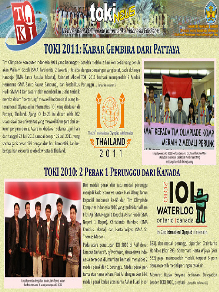 Toki News 2011 | PDF