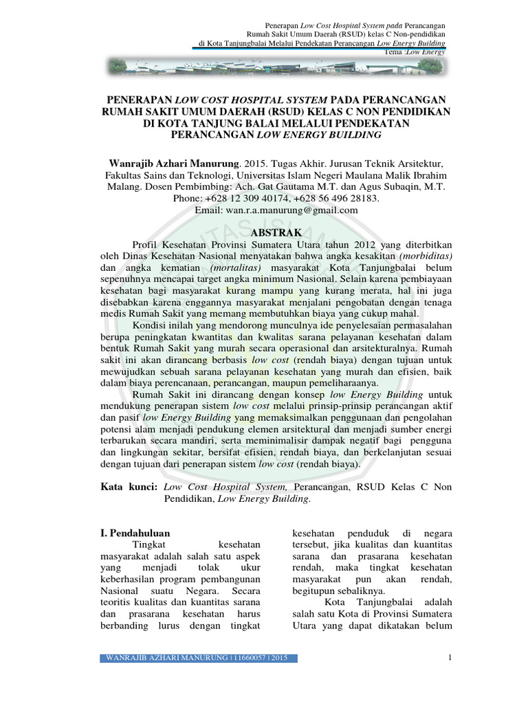 Contoh RS Type C | PDF