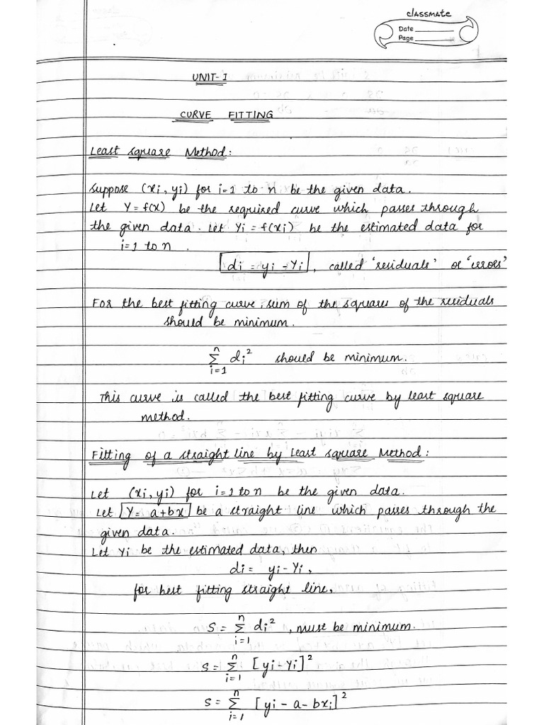 Math Sem4 Unit1 | PDF