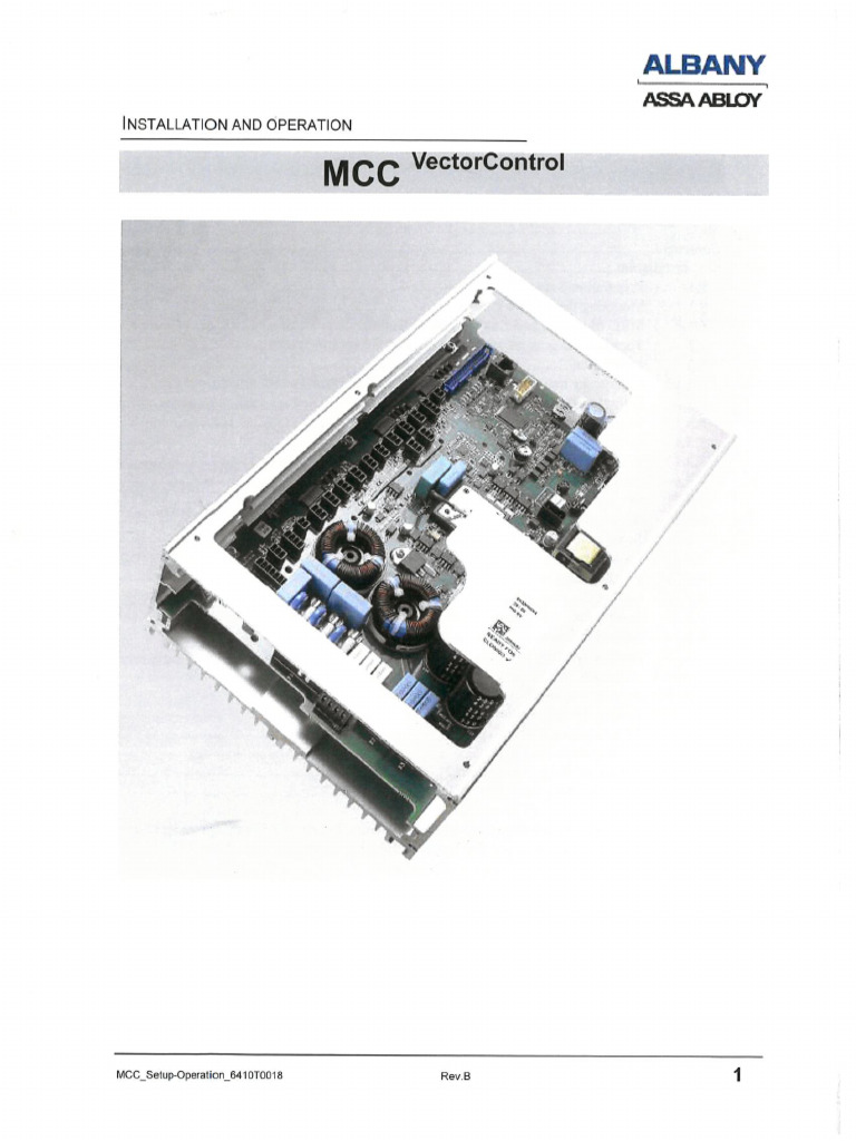 MCC Vector Control | PDF