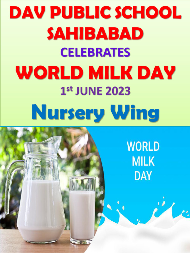 World Milk Day Final | PDF | Wellness