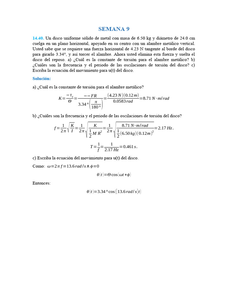 Ejercicios de Física Mod 3 | PDF | Fenomeno fisico | Cantidades fisicas