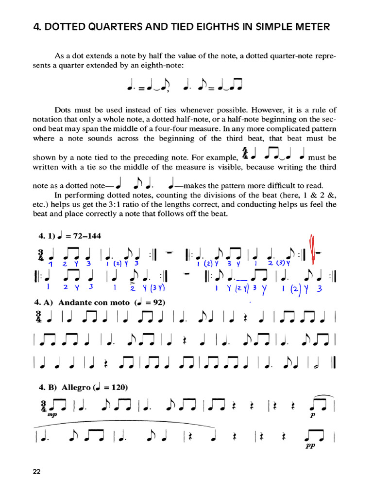 Studying Rhythm p.22 | PDF