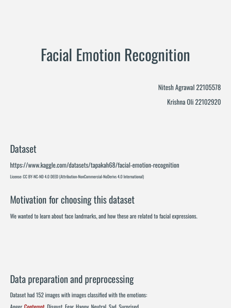 ML Facial Emotion Recognition | PDF | Cross Validation (Statistics) | Applied Mathematics