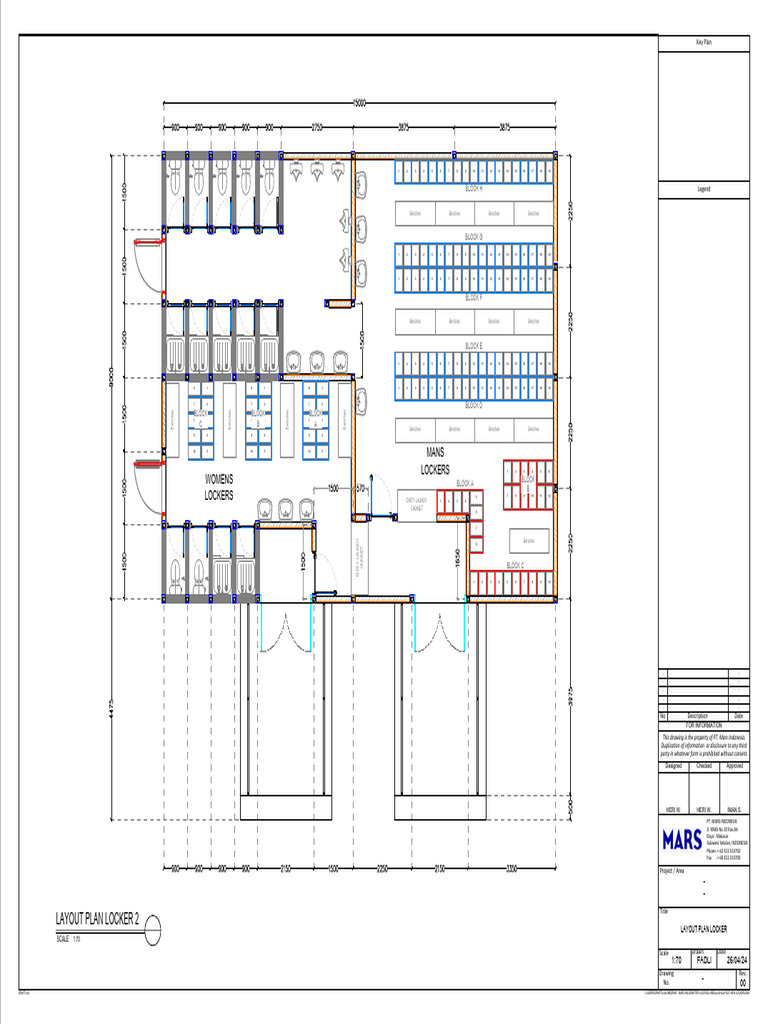Locker Layout Plan | PDF
